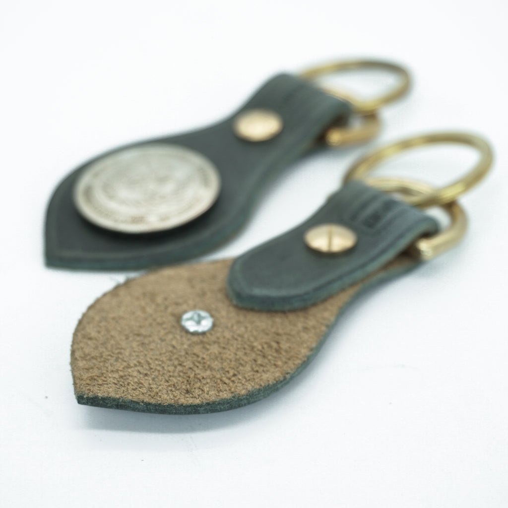 OGL ONLY GOOD LIFE CONCHO KEYFOB GREENISH GREY – Rugged Gentlemen Shoppe