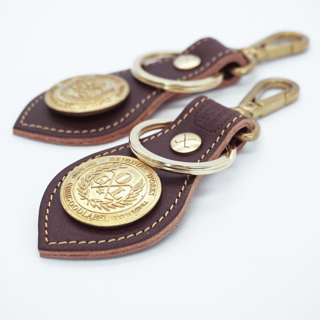 OGL ONLY GOOD LIFE CONCHO STITCHED KEYFOB BURGUNDY – Rugged Gentlemen ...